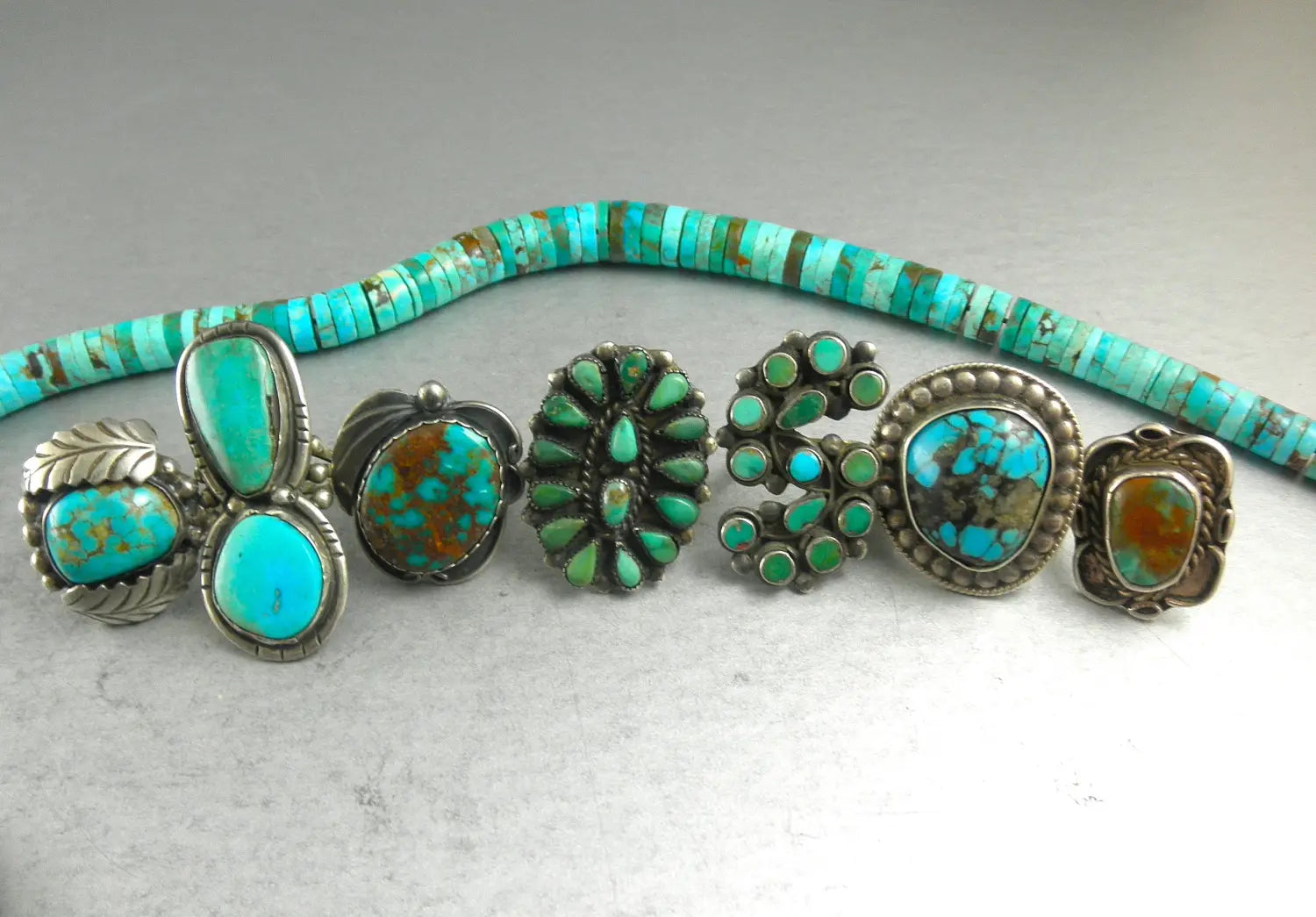 Native American Turquoise Jewelry - Winter collection – Page 4 – The ...